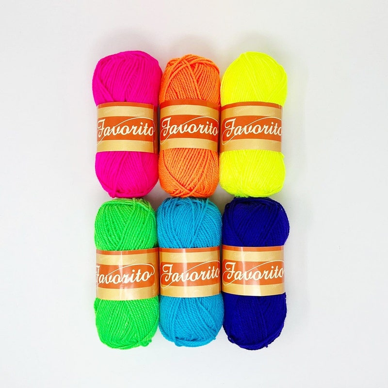 Neon Yellow Yarn - Etsy