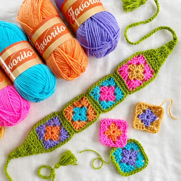 Granny Square Crotchet Patterns - Etsy