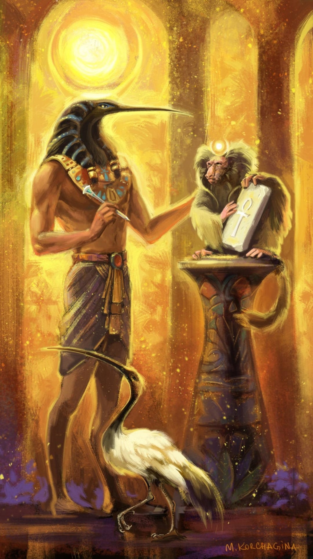 Egyptian God Thoth Psychic Reading 3 Questions Channeling - Etsy