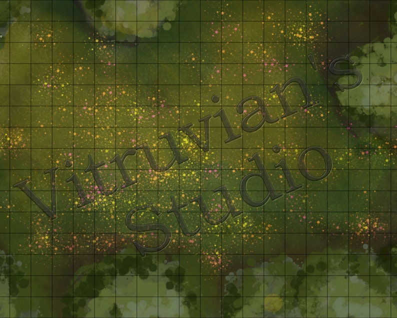 Forest Clearing, Full HD Battle Map for D&D 5E - Etsy