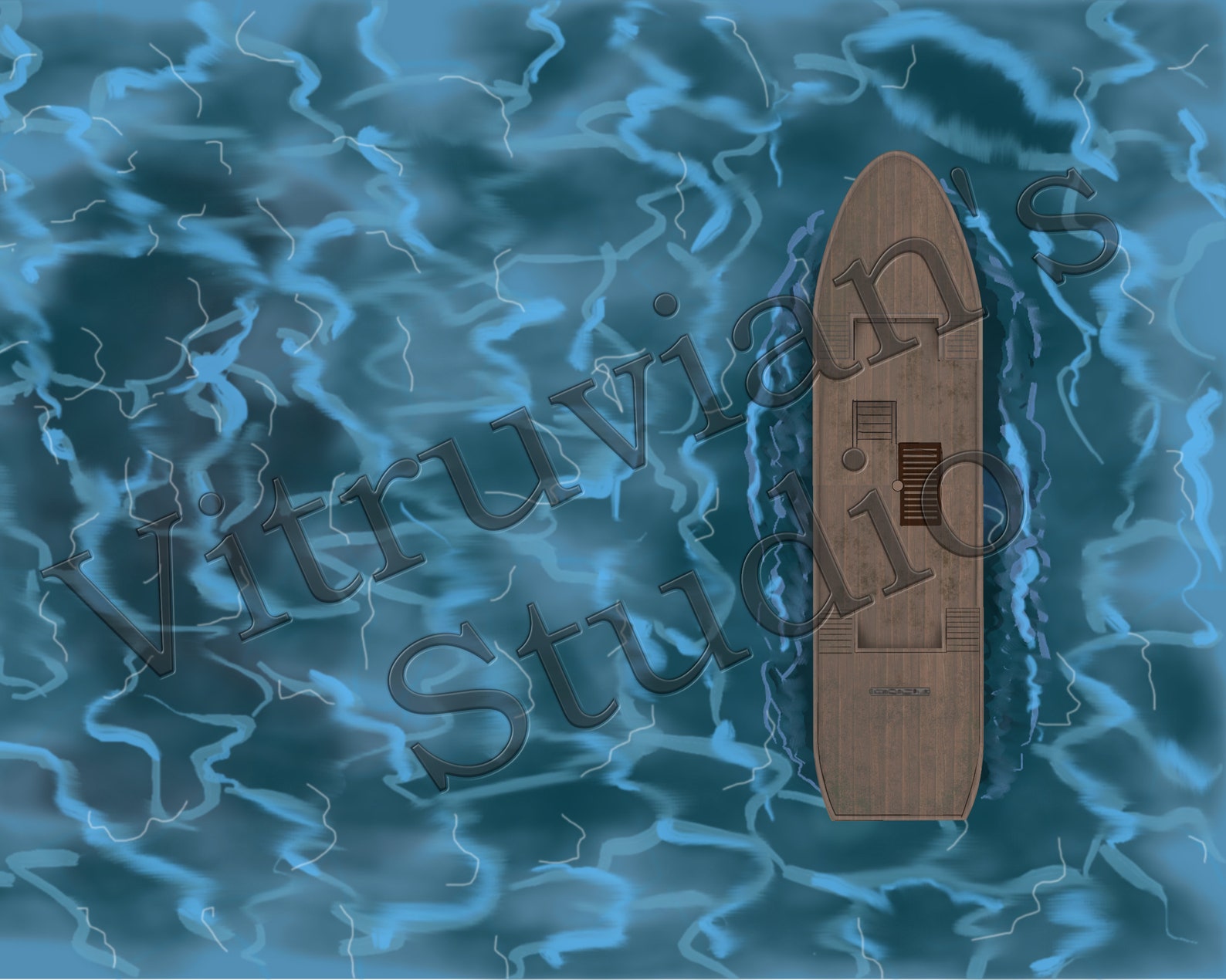 Sailing Ship, Full HD Battle Map for D&D 5E - Etsy