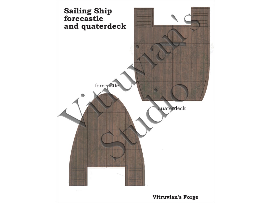 Dnd Printable Sailing Ship Battle Map - Etsy