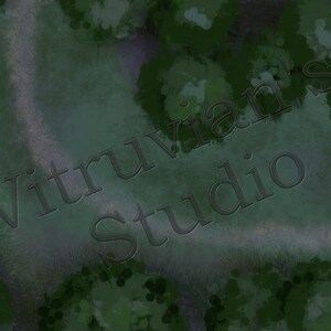 Forest Path, Full HD Battle Map for D&D 5E - Etsy