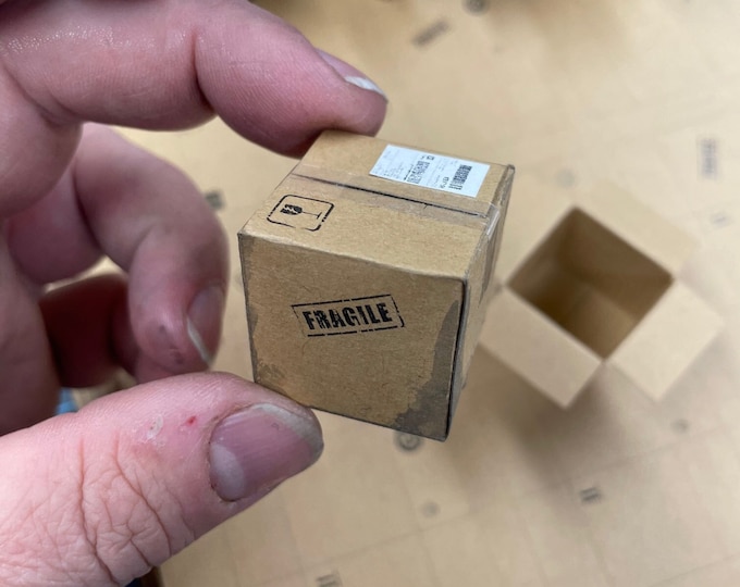 PRINTABLE Template | MAKE a Mailbox! Miniature USPS Mail Drop Box With ...