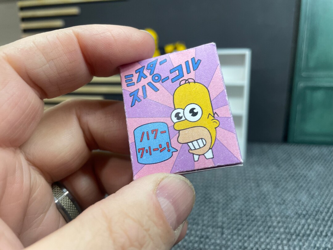 Miniature 1:6 Scale Simpsons Mr Sparkle Laundry Detergent Box - Etsy