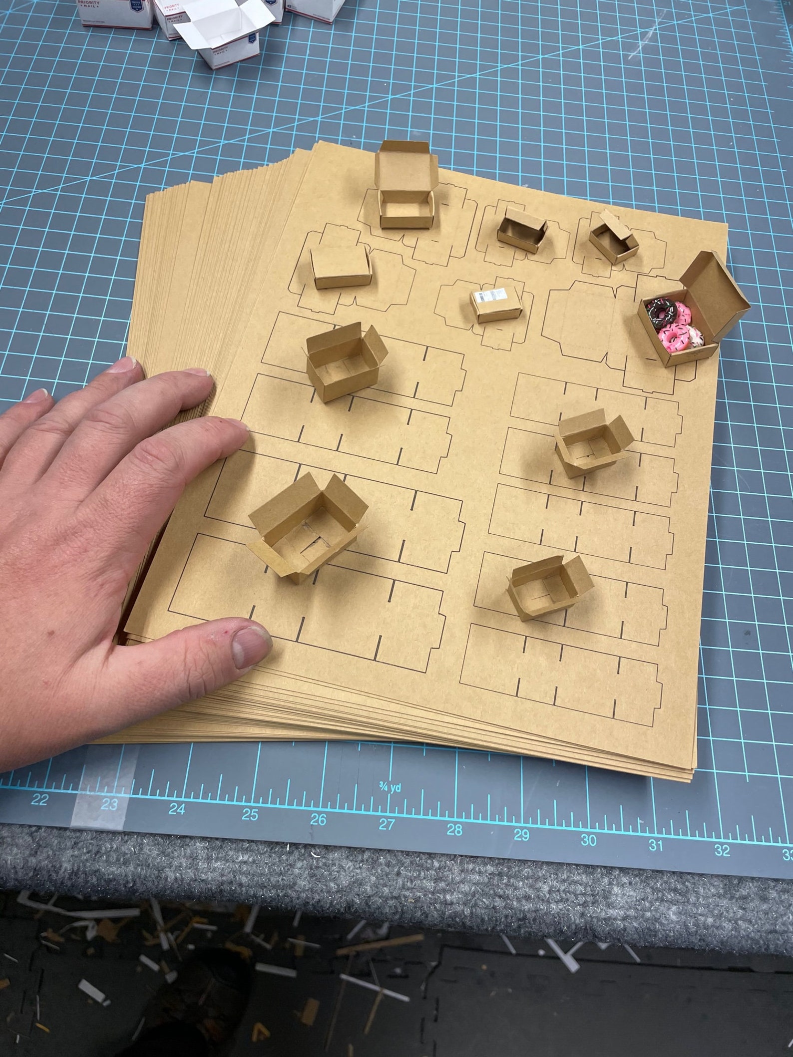 Printable Miniature Boxes: Clamshell & Small Rectangular - Etsy