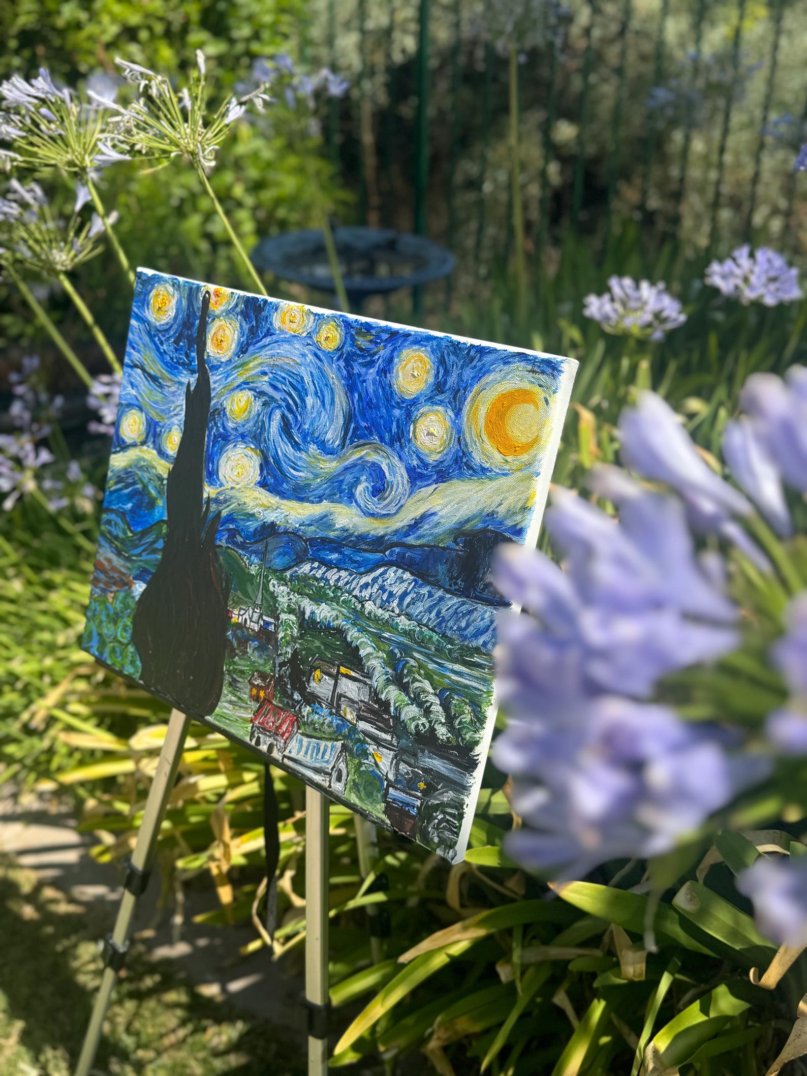 Van Gogh S Starry Night Painting - Etsy
