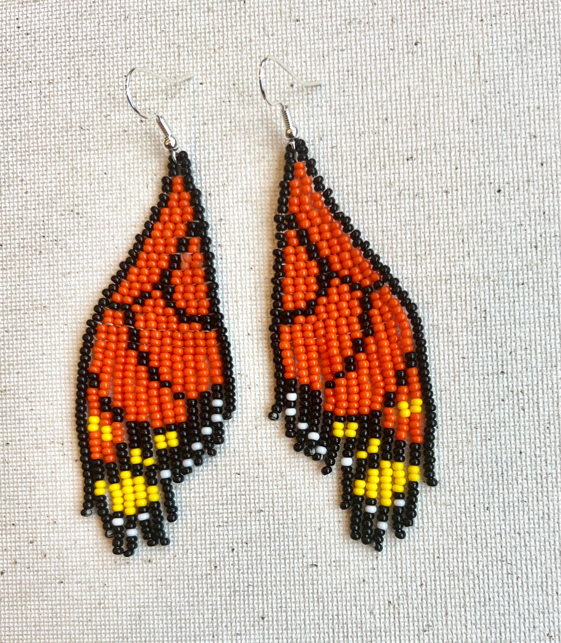 Monarch Butterfly Earrings - Etsy