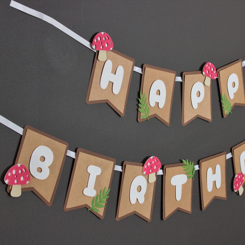 Woodland Banner - Etsy