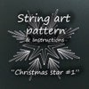 String Art Pattern & Instructions balloon Hearts String Art Patterns String Art Template String ...