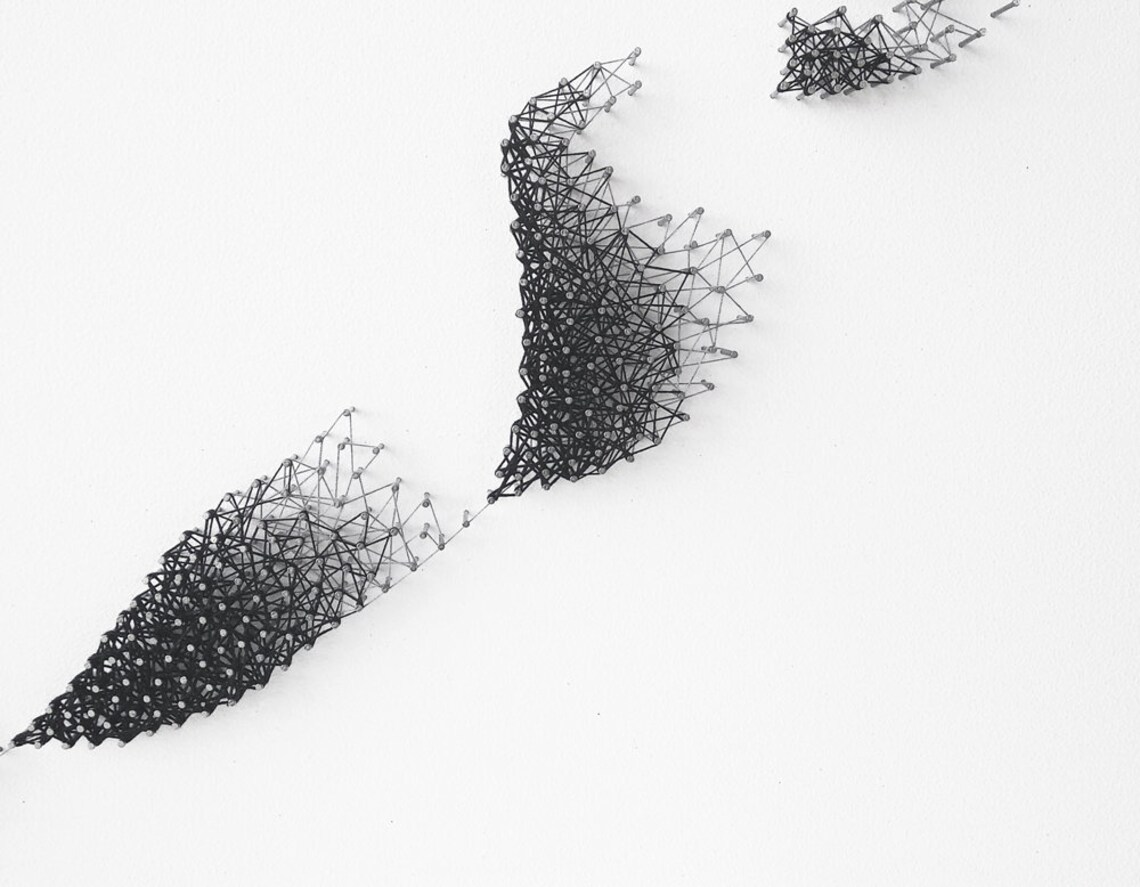 String Art innocence Face String Art Portrait - Etsy