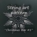 String Art Pattern & Instructions "balloon Hearts | String Art Patterns | String Art Template ...