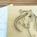 String Art Pattern horse String Art Tutorial String Art Template DIY ...