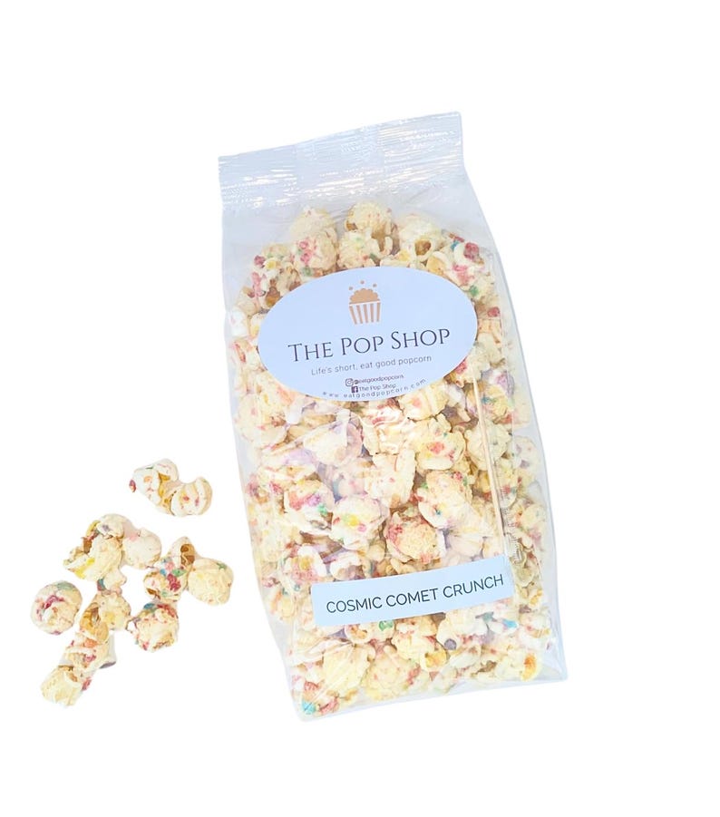 Cosmic Comet Crunch: Fruity Pebbles Popcorn - Etsy