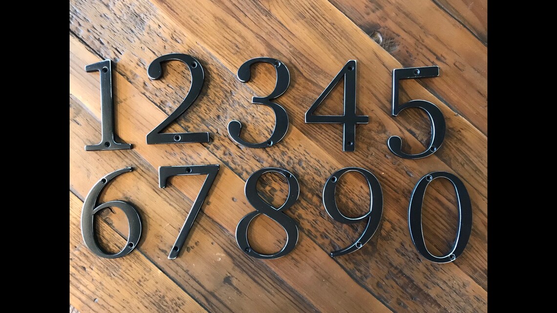 House Number 9. Perfect for a Mailbox, Home Address or Work Office. Not ...