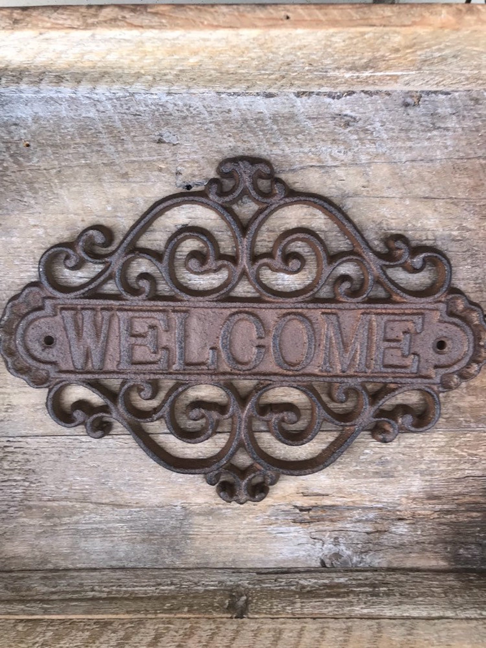 Metal Welcome Home Sign for Entryways Doorways and Doors. | Etsy