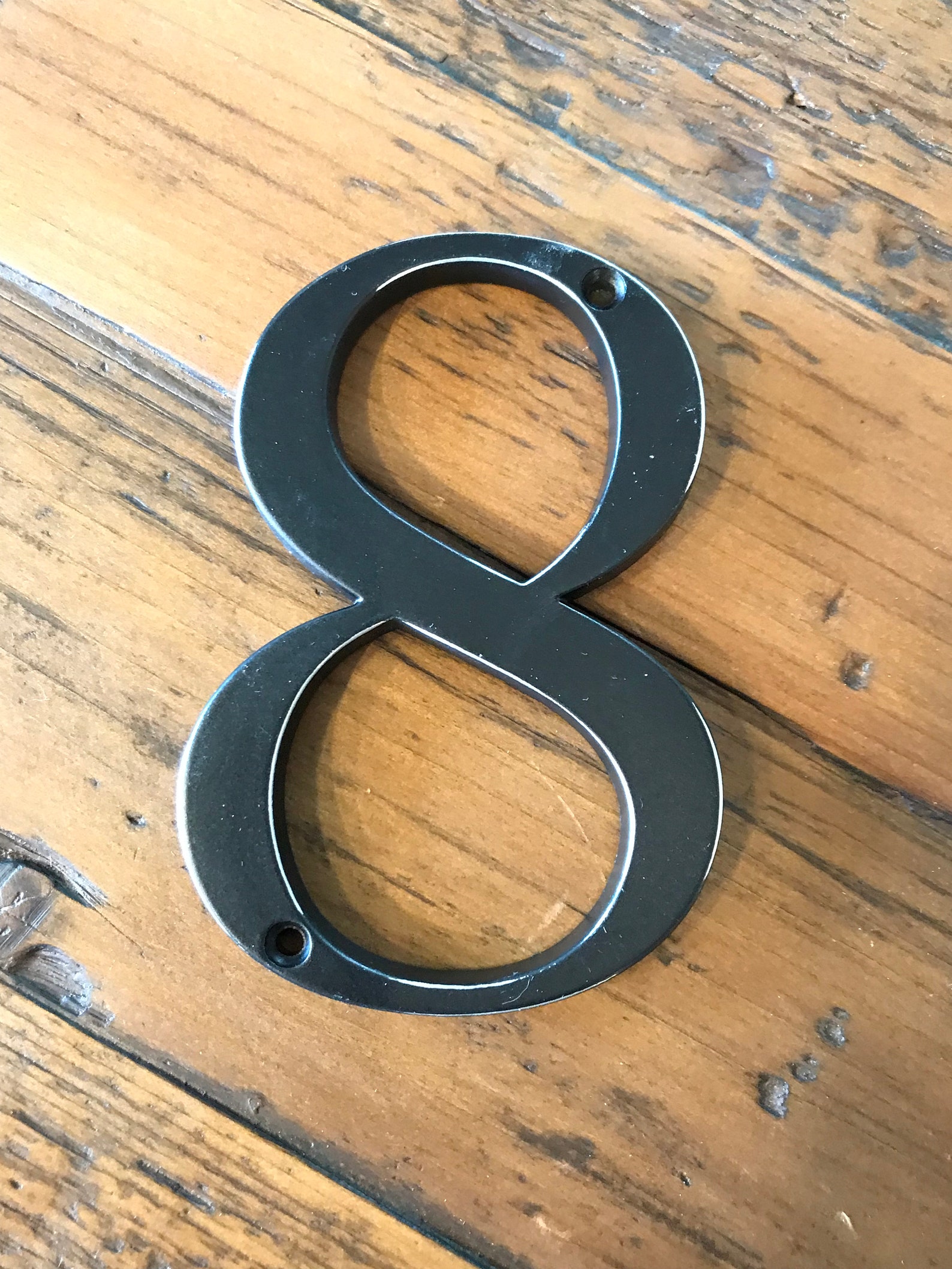 Black Metal Number 8. Not to Big Not to Small. Perfect for - Etsy