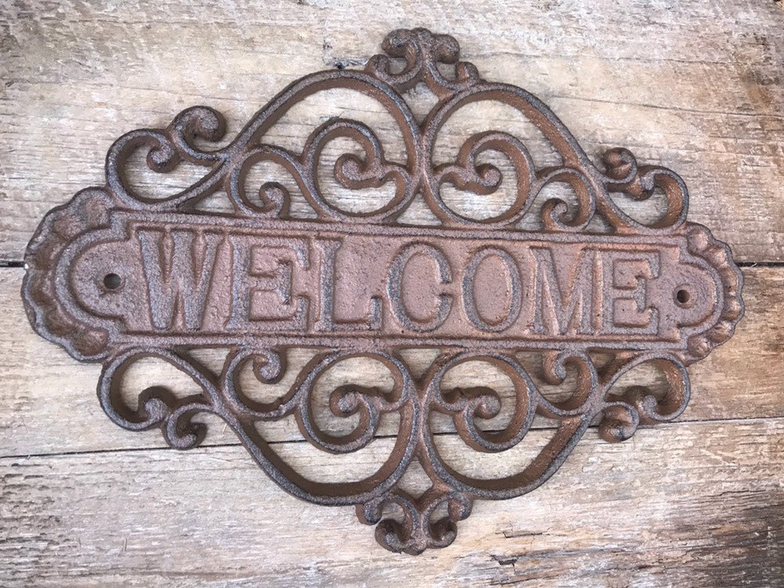 Metal Welcome Home Sign for Entryways Doorways and Doors. | Etsy