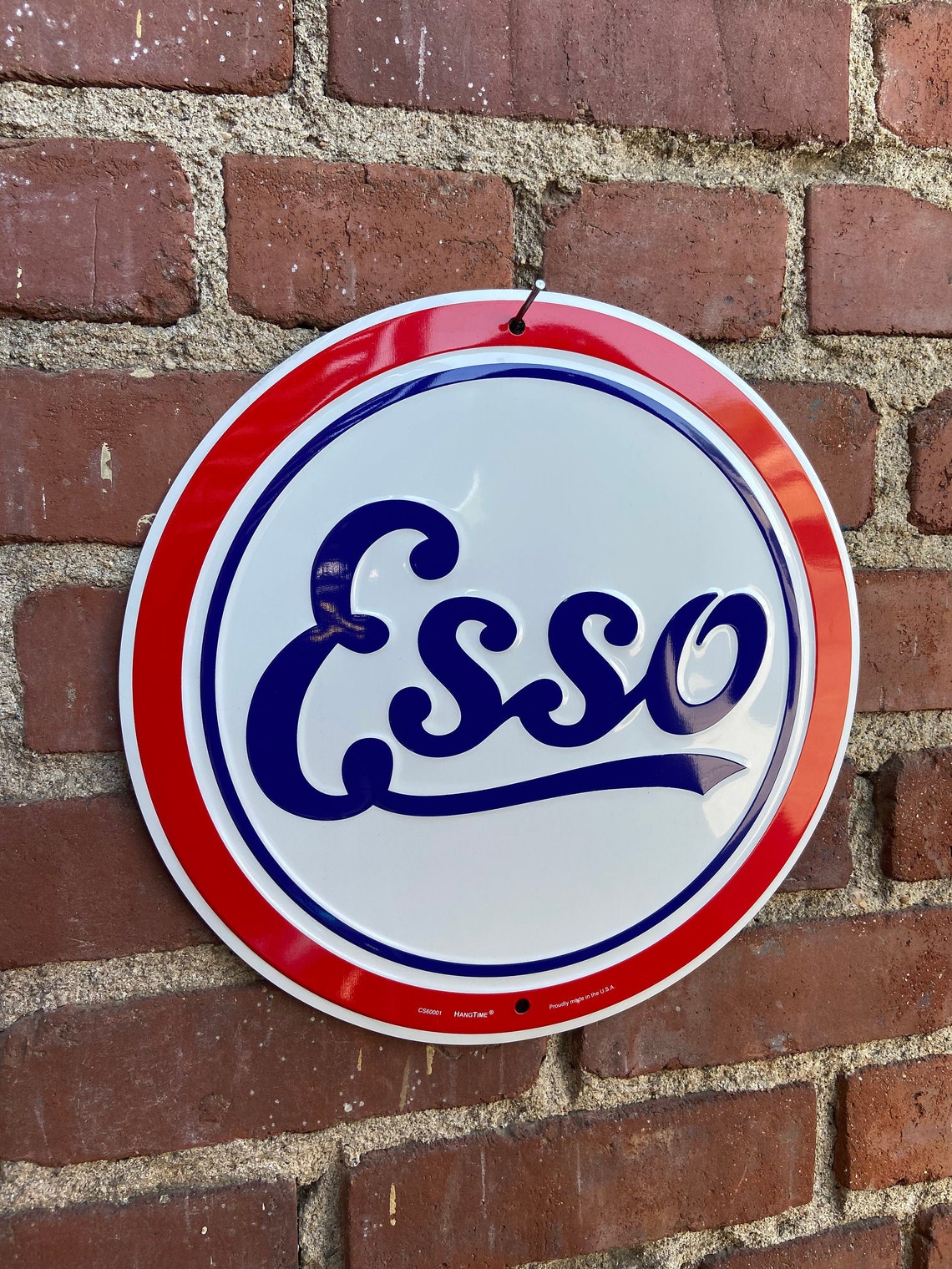 Esso Gas Retro Tin Sign | Etsy