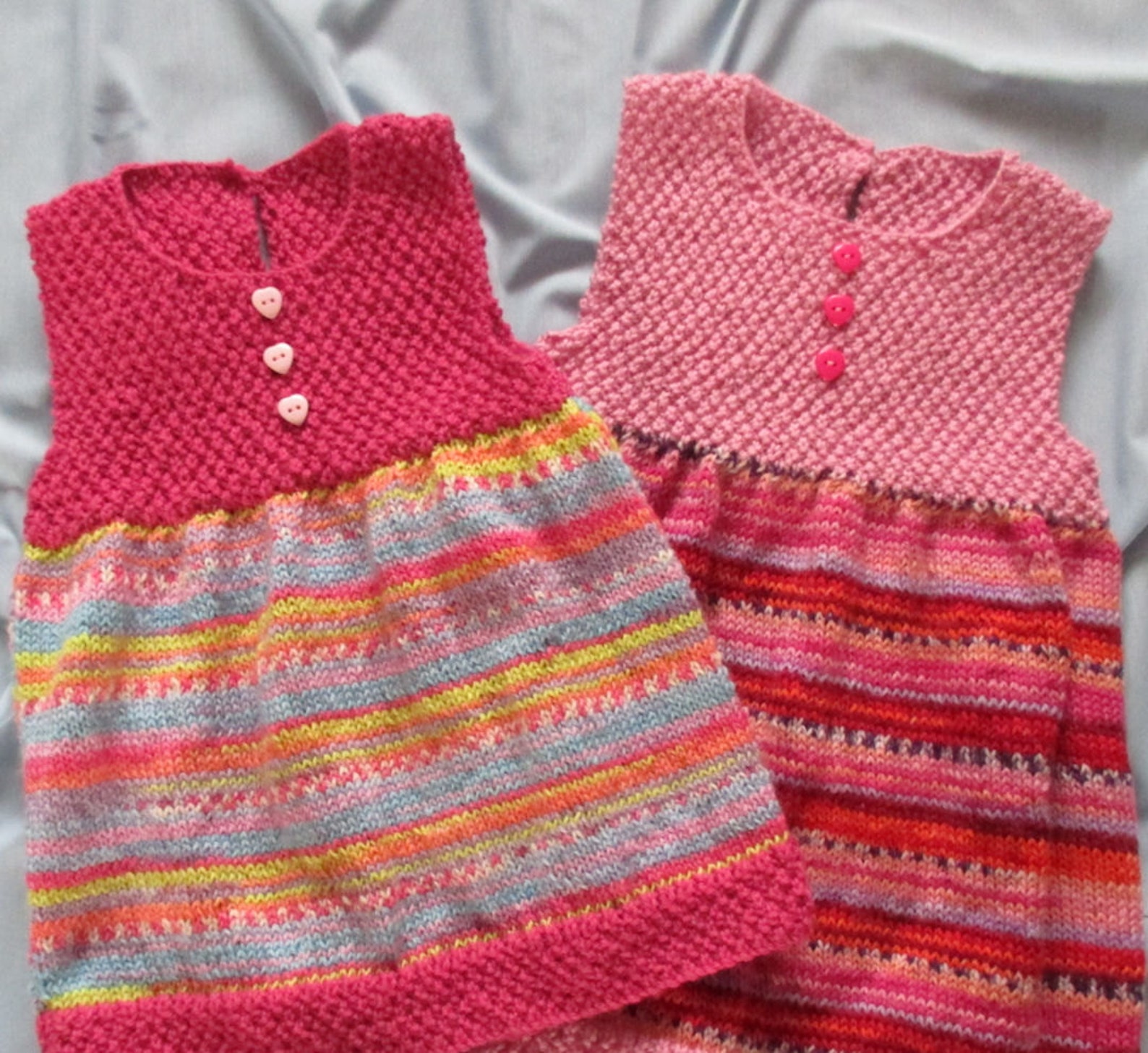 GIRLS - SINGLET DRESS - 1620 - 8 Ply, 1 - 4 Years, Pdf Knitting Pattern ...