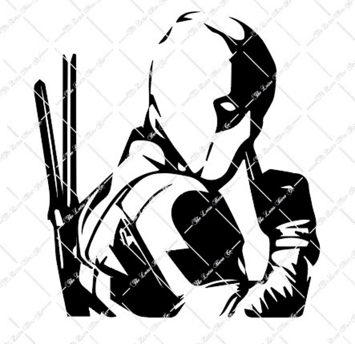 Deadpool Shhh Digital Download - Etsy