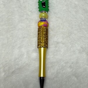 Funny Screaming PICKLE Beaded Pen . - Etsy