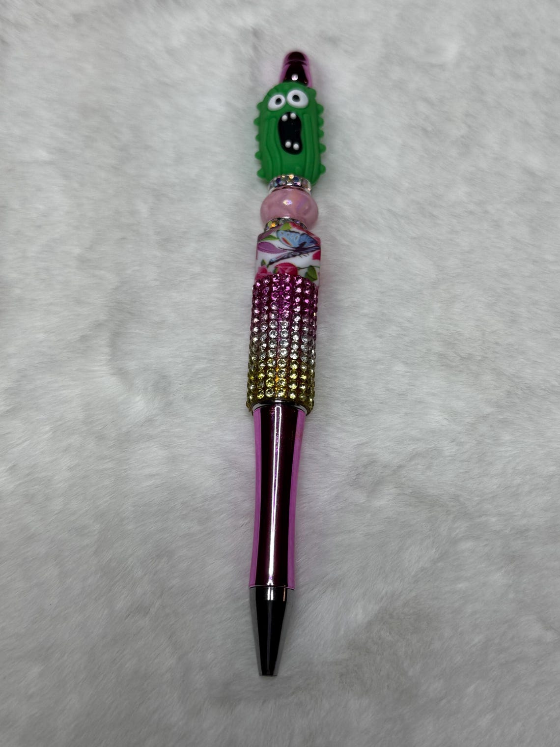 Funny Screaming PICKLE Beaded Pen . - Etsy