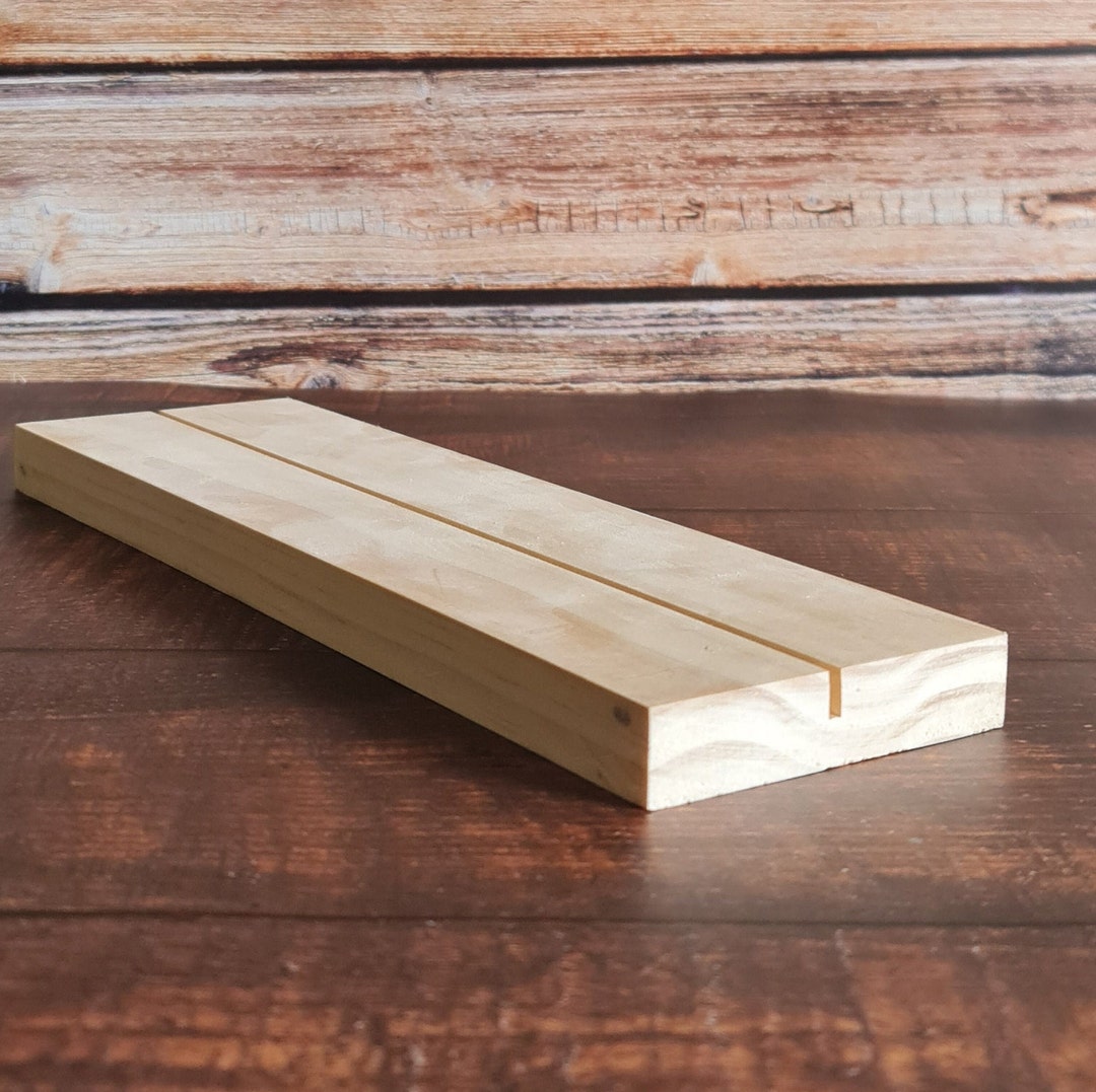 Rustic Wooden Sign Holder: Table Number & Card Display - Etsy Australia