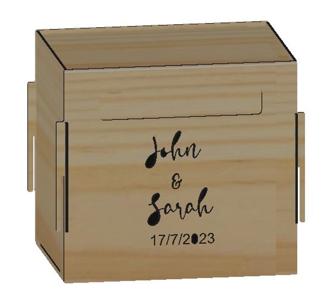 Wedding Post Box Wishing Well Box Wooden Wedding Mail Box Rustic ...