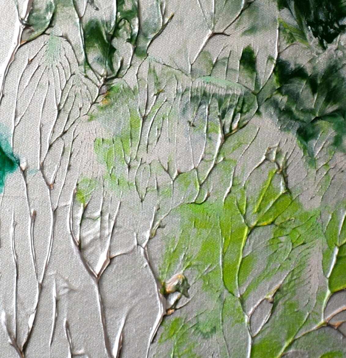 Arrival of Spring: Original Abstract Painting Round Painting - Etsy