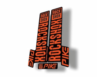 Rock Shox PIKE DJ 2018 Fork Decal Mountain Bike Cycling - Etsy