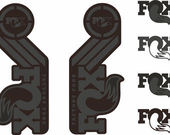 FOX Racing Shox AM Heritage Sticker Decal 2015 Kit Fork/shock | Etsy