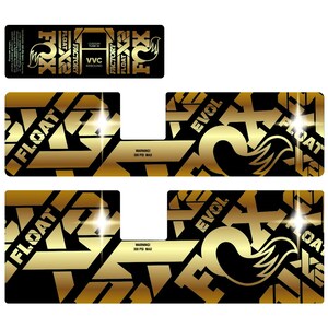 FOX Float X2 2021 Full Set Rear Shock Suspension Sticker Factory Decal ...