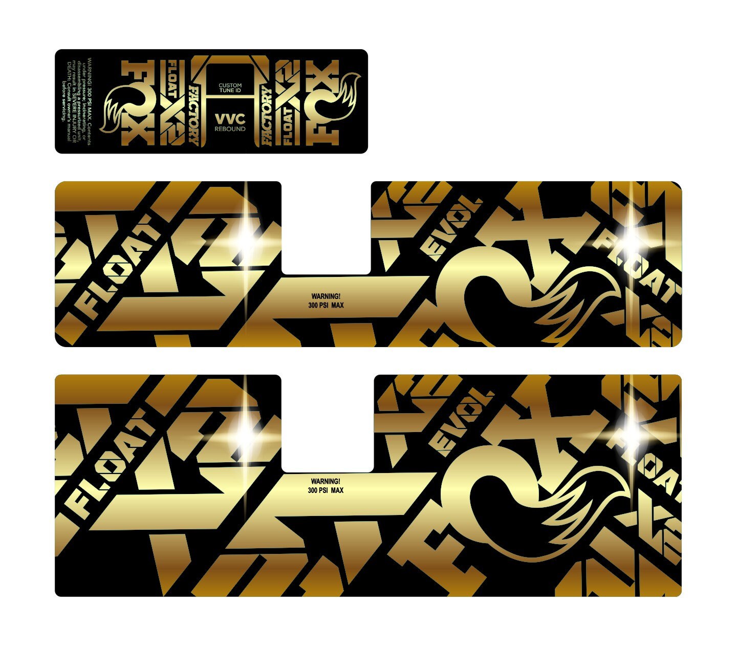 FOX Float X2 2021 Full Set Rear Shock Suspension Sticker - Etsy