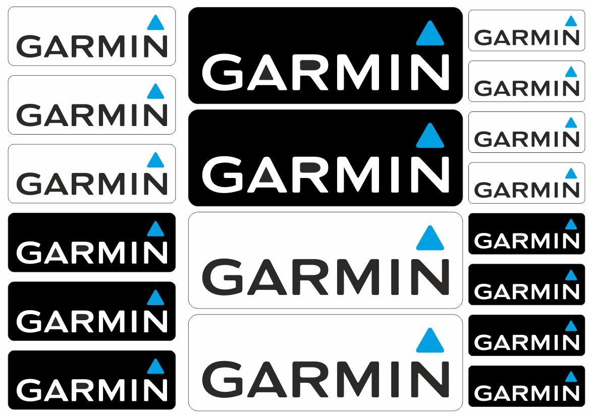 Garmin Logo White