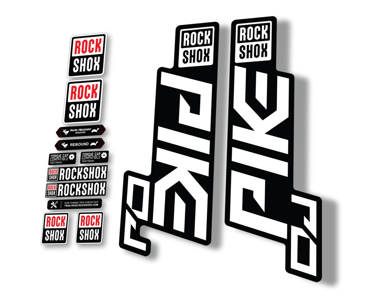 Rock Shox Pike DJ 2021 Fork Decal Mountain Bike Cycling - Etsy Australia