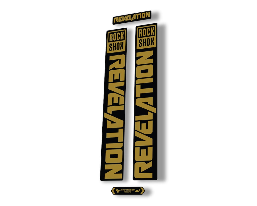 Rock Shox Revelation 2021 Fork Decal Mountain Bike Cycling - Etsy