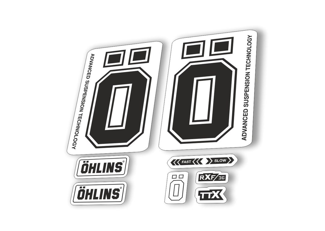 Ohlins RXF36 M2 2019 Fork Suspension Sticker Decal Kit - Etsy