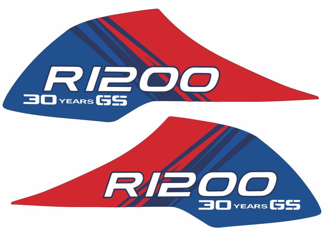 BMW R1200 GS Tank Decals Motorcycle Stickers MX Motocross - Etsy