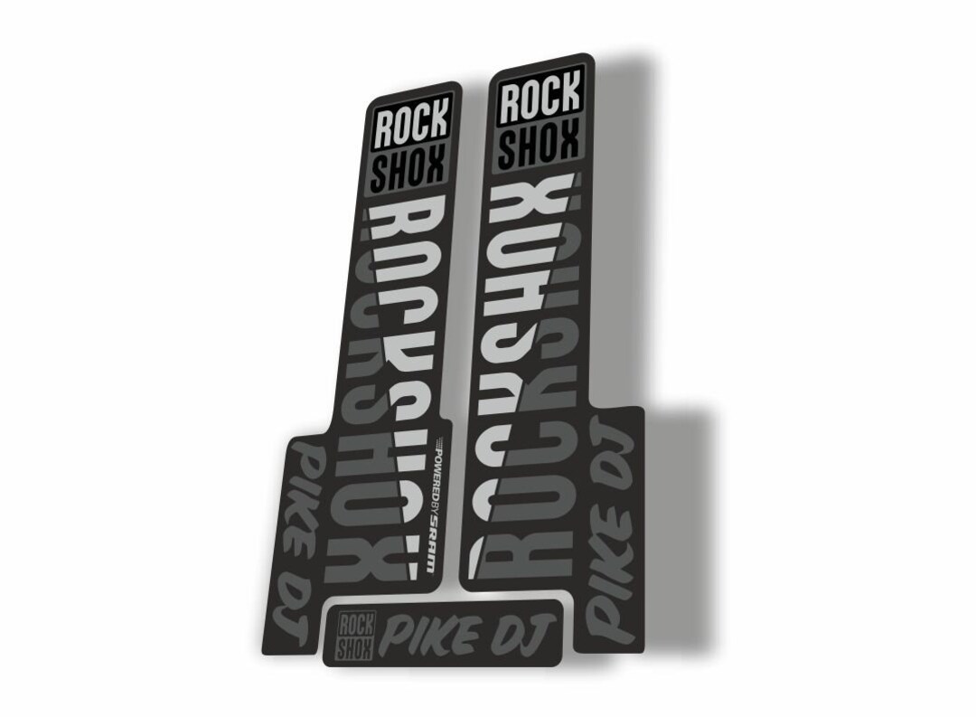 Rock Shox PIKE DJ 2018 Fork Decal Mountain Bike Cycling - Etsy