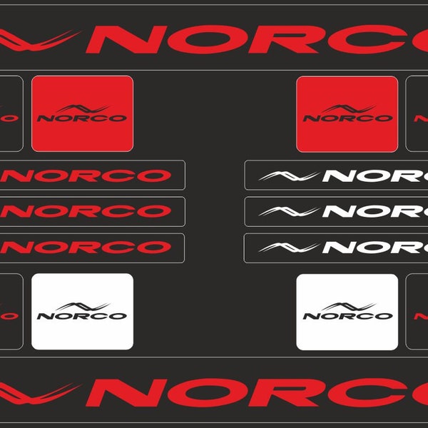 Norco Bike Decal - Etsy