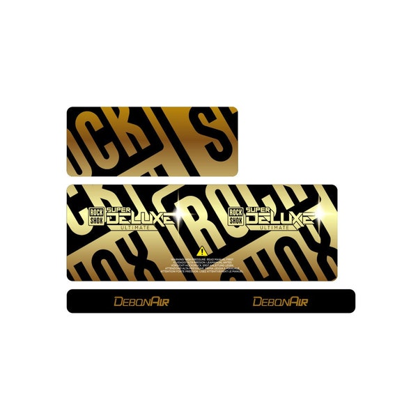 Rock Shox Decal Super Deluxe - Etsy