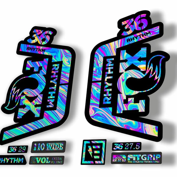 Fox Factory 36 Decal - Etsy