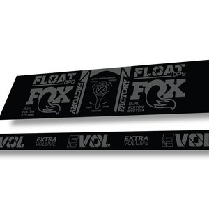 FOX Float 2021 DPS Rear Shock Suspension Sticker Factory Decal - Etsy