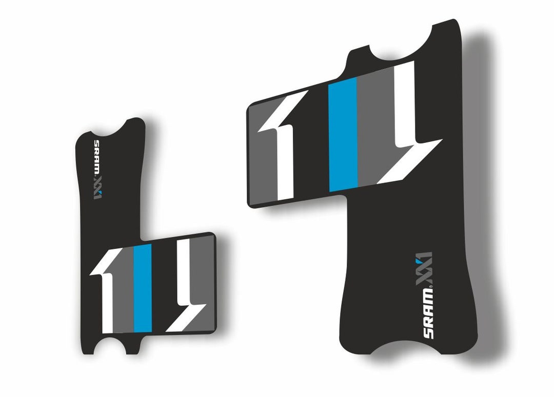 Sram XX1 Crank Decals Set Stickers Mountain Bike Adhesive Kit - Etsy