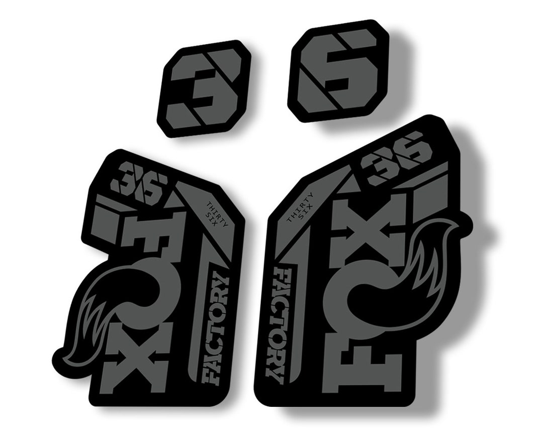 FOX 36 Factory 2021 22 23 Forks Suspension Decals Sticker - Etsy