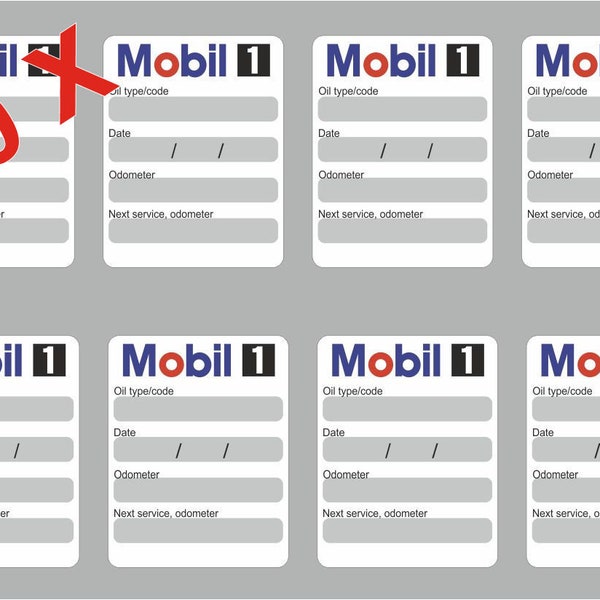 Mobil 1 Stickers - Etsy