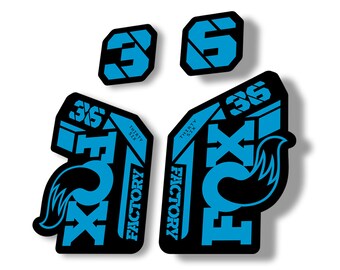 FOX 34 2021 Factory Forks Suspension Decals Sticker Set - Etsy
