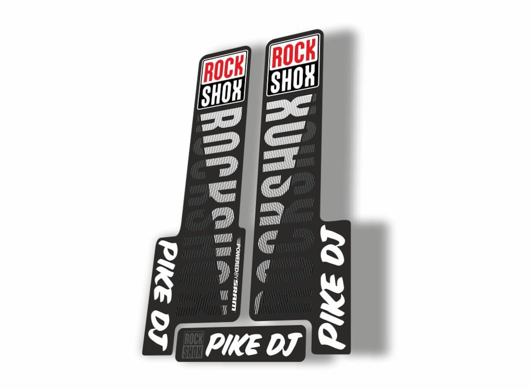 Rock Shox PIKE DJ 2018 Fork Decal Mountain Bike Cycling - Etsy