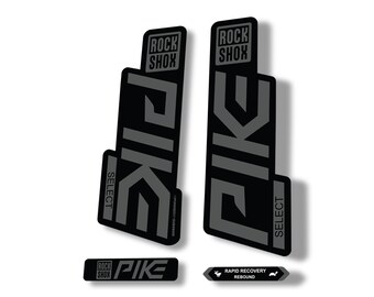 Rock Shox PIKE DJ 2018 Fork Decal Mountain Bike Cycling Sticker ...